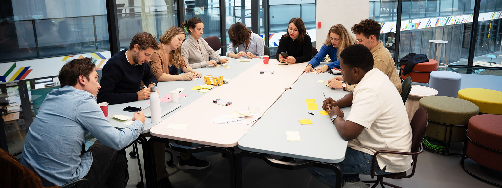 Design fiction starts with the creation of scenarios of possible futures